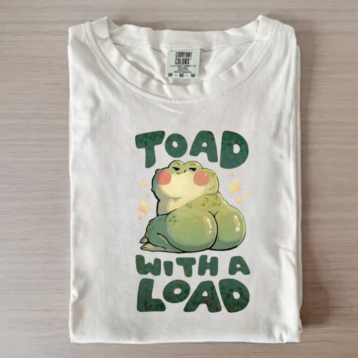 Toad with a load Funny T-shirt – Funyyt