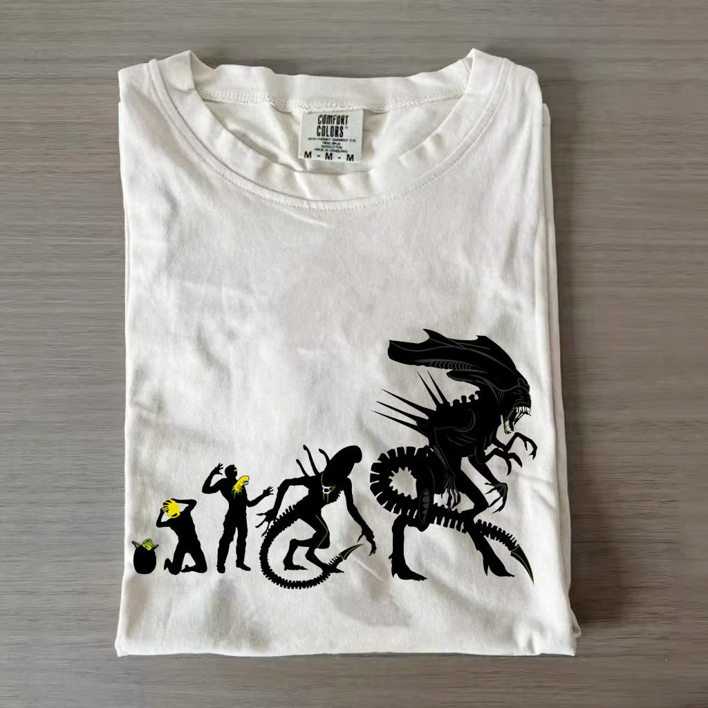 Alien Evolution T-shirt – Funyyt